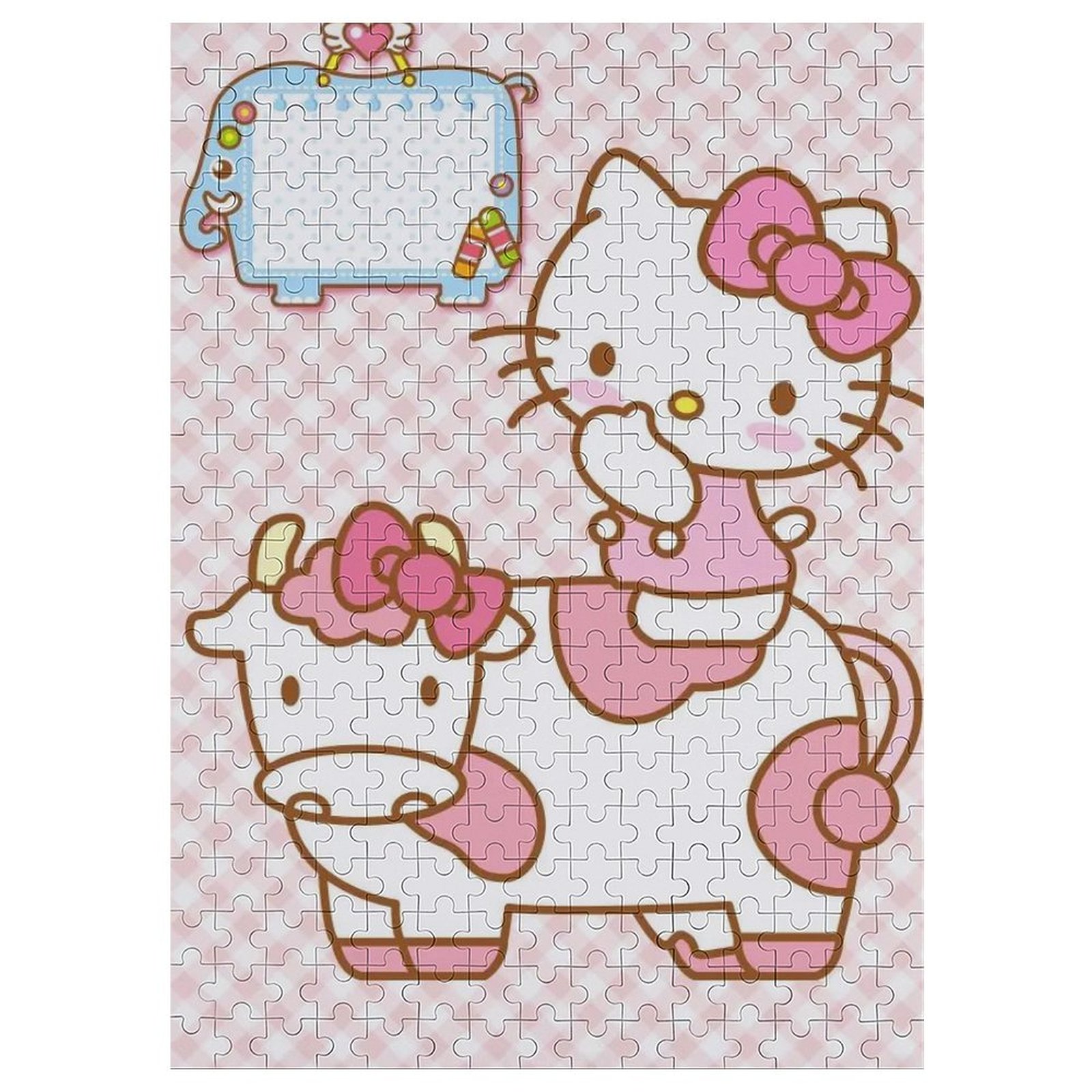 Hello Kitty Wooden Cartoon Puzzles for Children Children's Educational ...