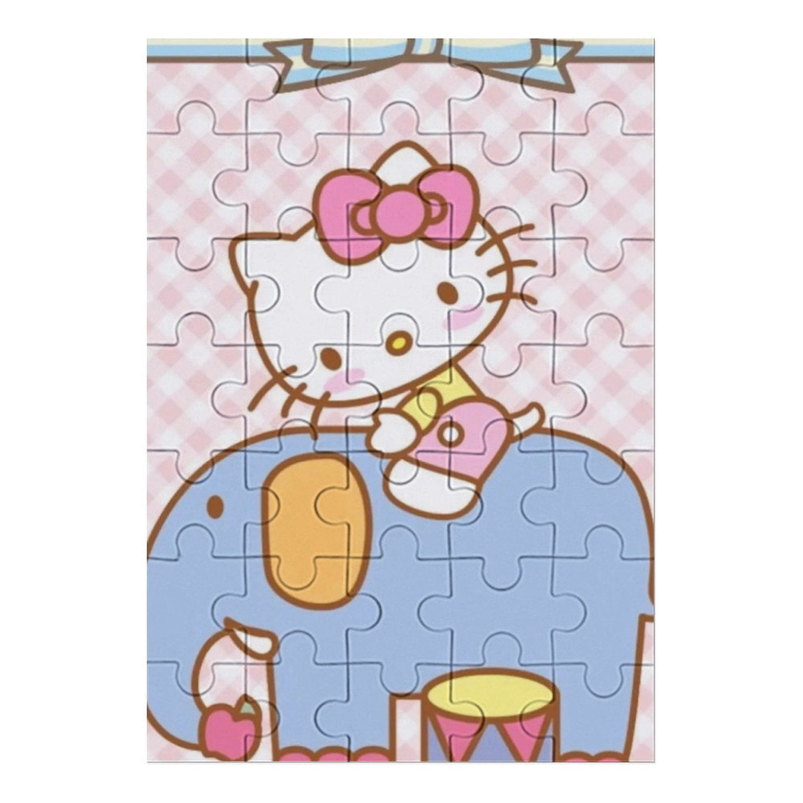 Hello Kitty Wooden Cartoon Puzzles for Children Children's Educational ...