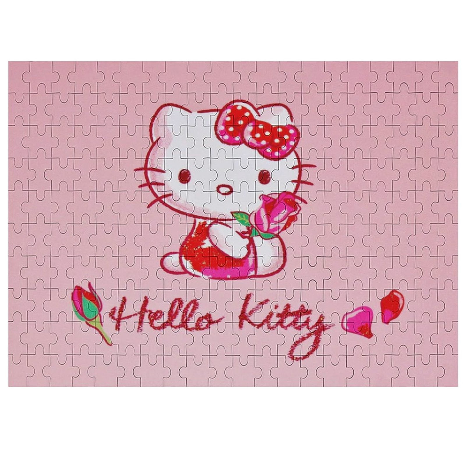 Hello Kitty Wooden Jigsaw Puzzle Toys Cartoon Jigsaw Puzzles Children's ...