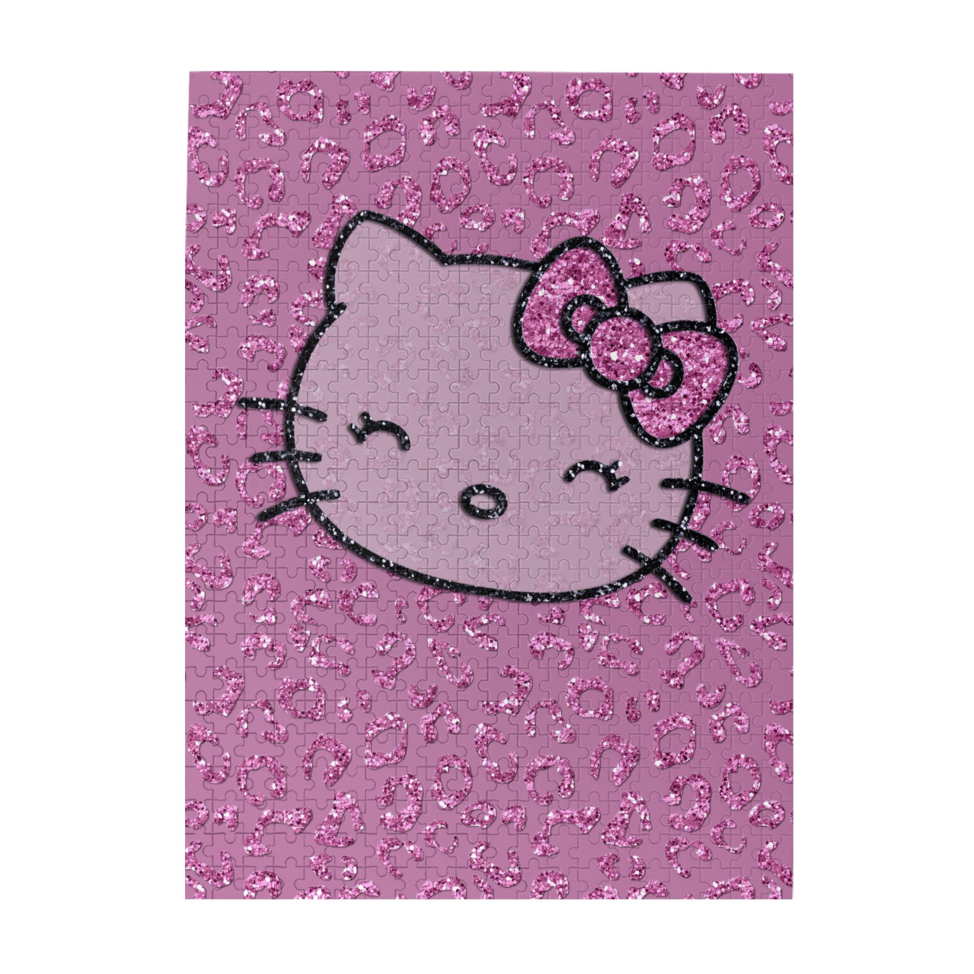 Hello Kitty Wooden Puzzle 500 PCS in Plastic Box, DIY Jigsaw Puzzle for ...