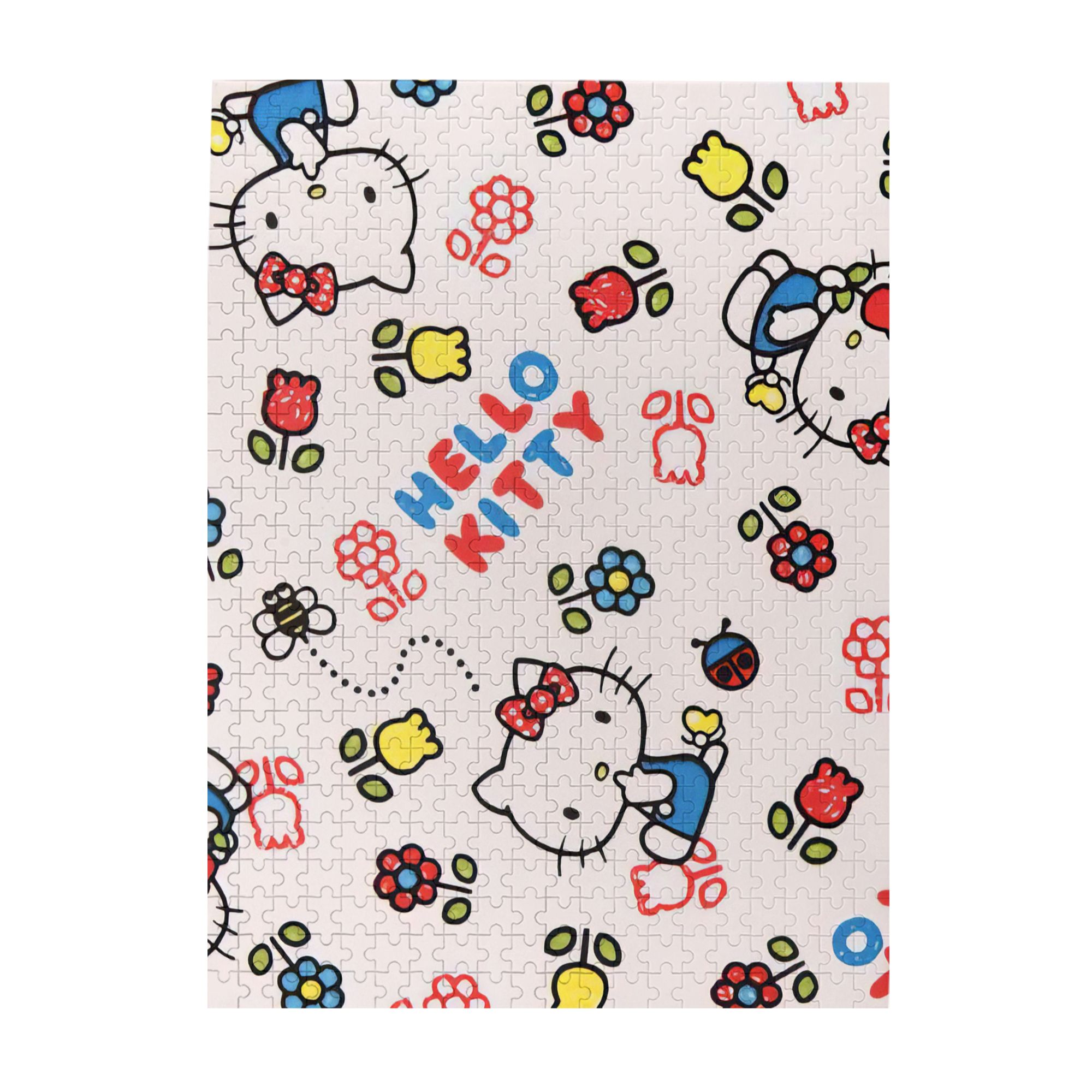 Hello Kitty Wooden Puzzle 500 PCS in Plastic Box, DIY Jigsaw Puzzle for ...