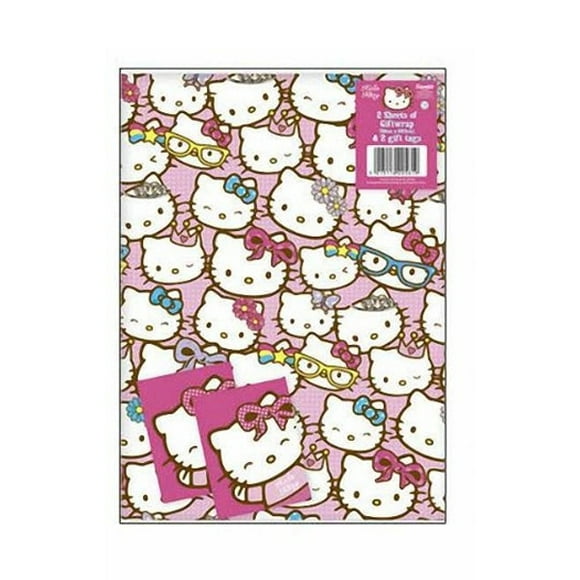 Hello Kitty Gift Wrap in Hello Kitty Party Supplies - Walmart.com