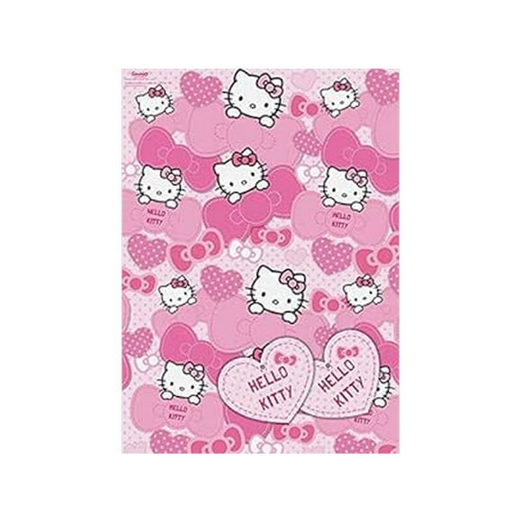 Hello Kitty Gift Wrap in Hello Kitty Party Supplies - Walmart.com