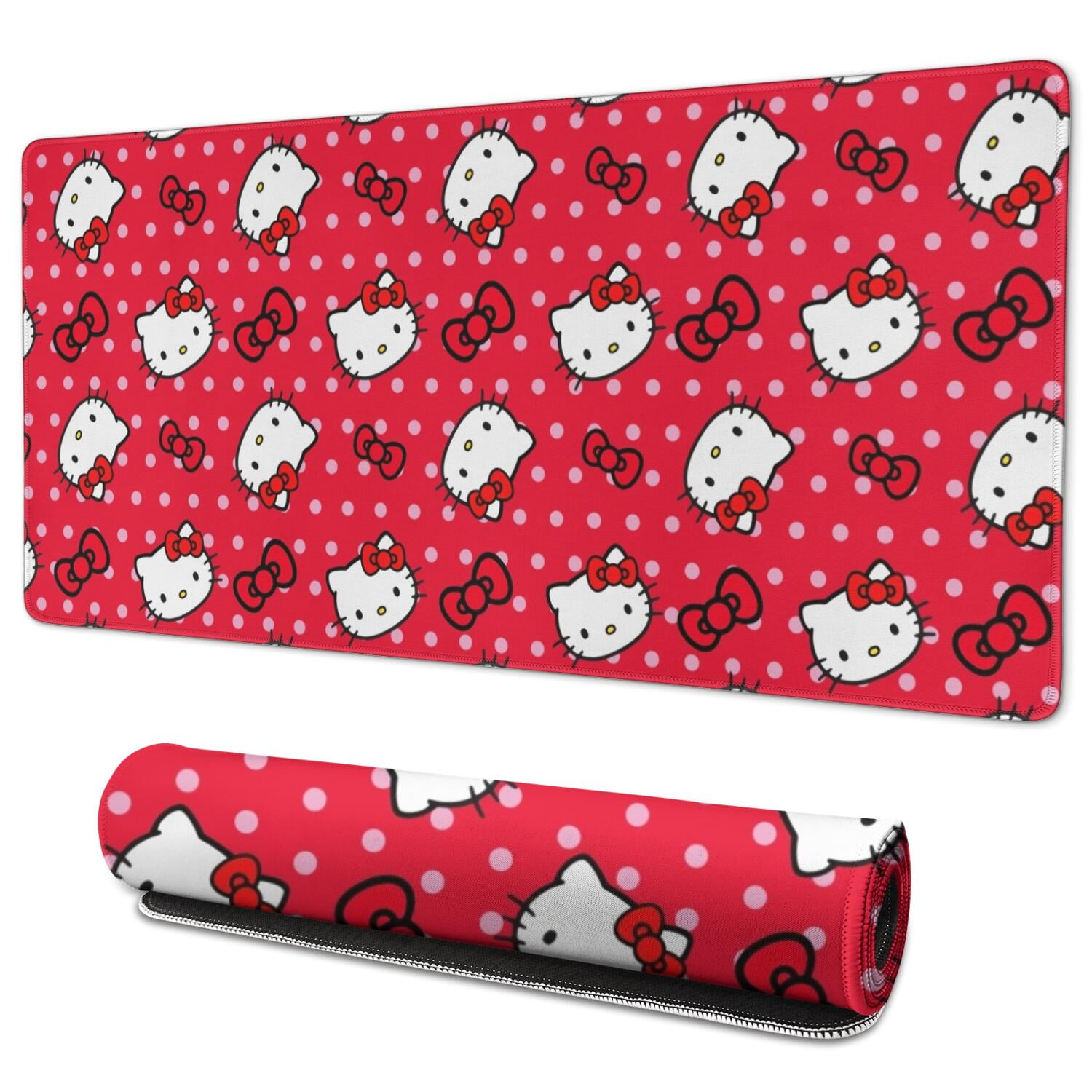 Hello Kitty XXL Gaming Mouse Pad 35.4x15.7 in – Extra Large Cute Pink ...