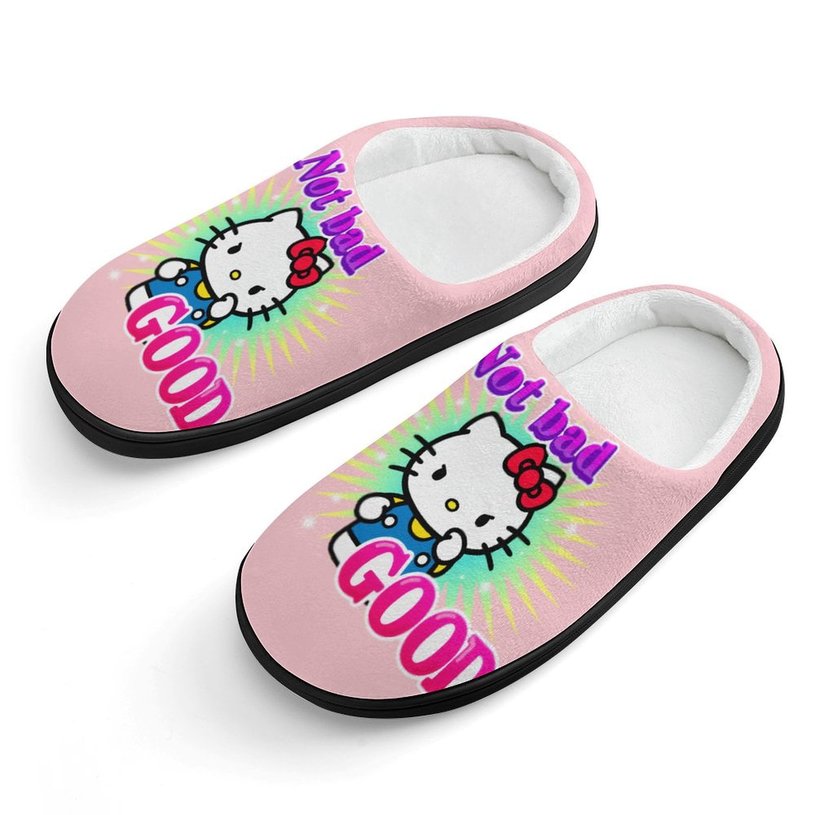 Hello Kitty Y2K House Slippers for Kids Girls Cute Warm Slippers 26-27 ...