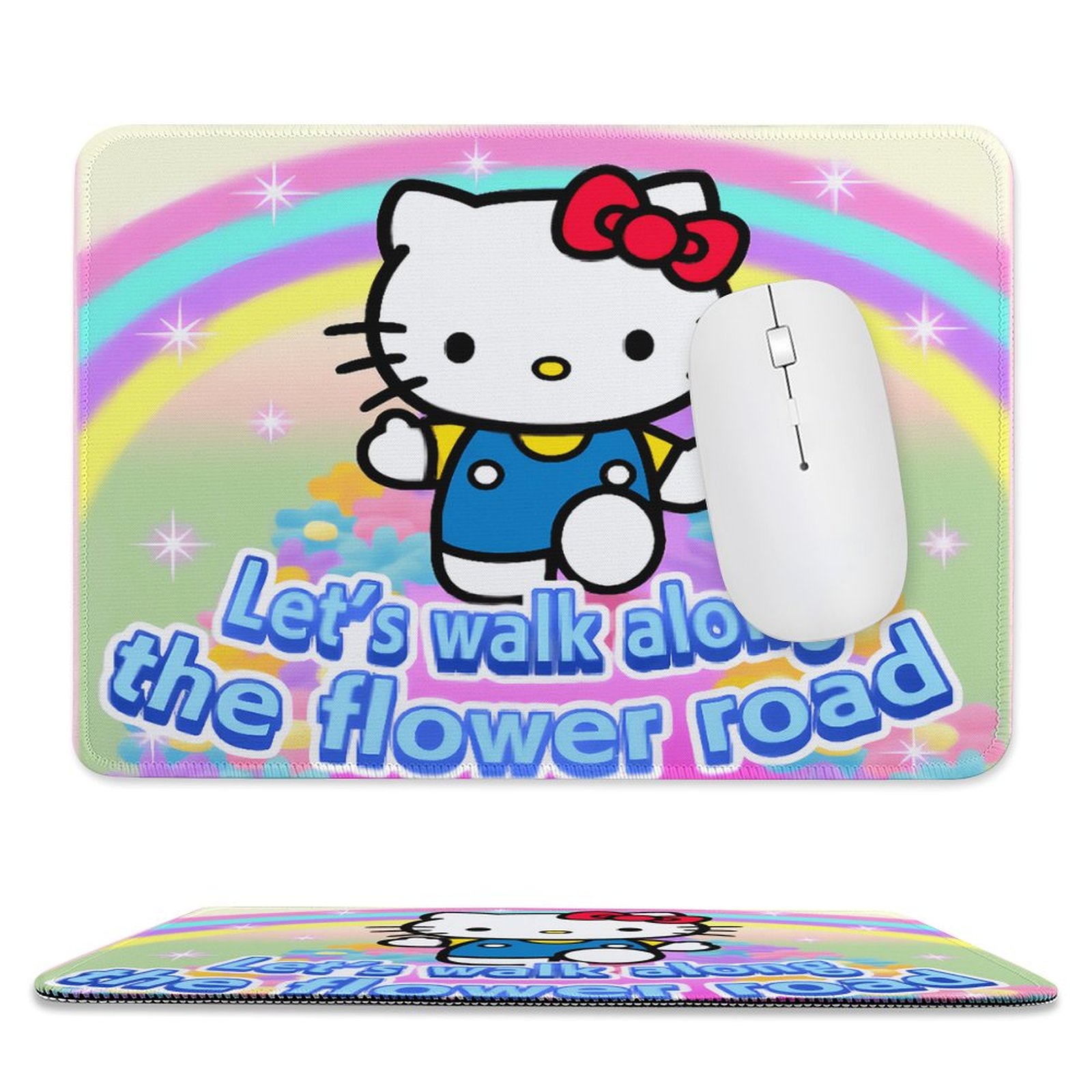 Hello Kitty Y2K Mouse Pad for Women Cute Hello Kitty Y2K Merch Square ...