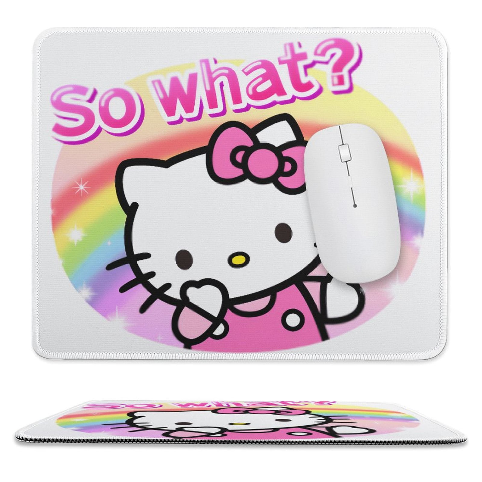 Hello Kitty Y2K Mouse Pad for Women Cute Hello Kitty Y2K Merch Square ...