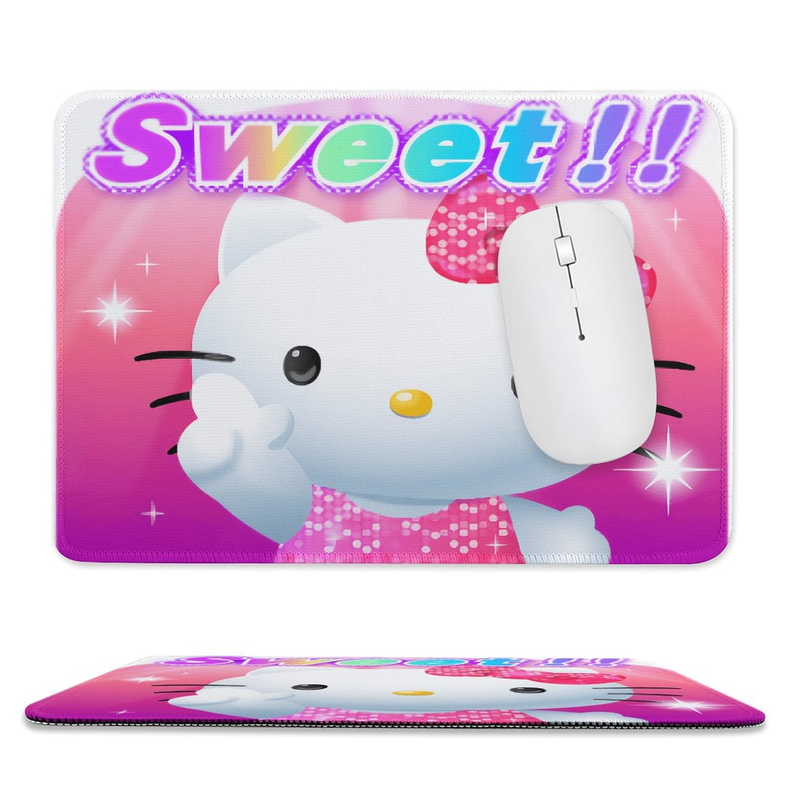 Hello Kitty Y2K Mouse Pad for Women Cute Hello Kitty Y2K Merch Square ...