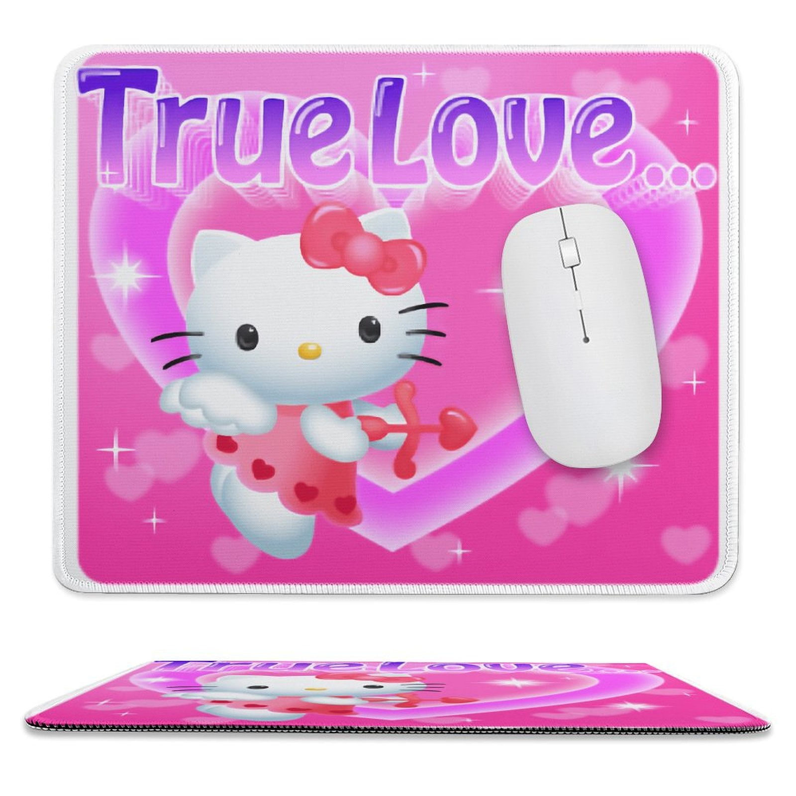 Hello Kitty Y2K Mouse Pad for Women Cute Hello Kitty Y2K Merch Square Mouse Pad Cloth with ...