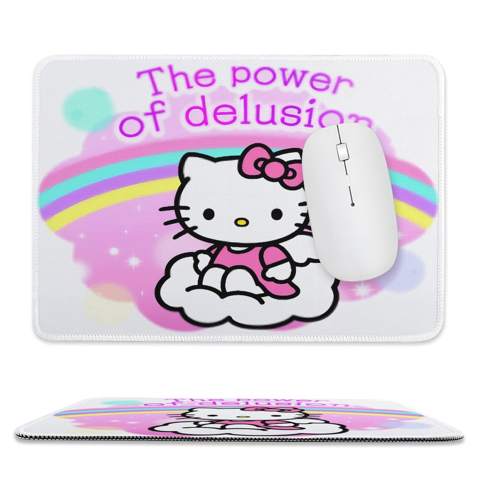Hello Kitty Y2K Mouse Pad for Women Cute Hello Kitty Y2K Merch Square ...