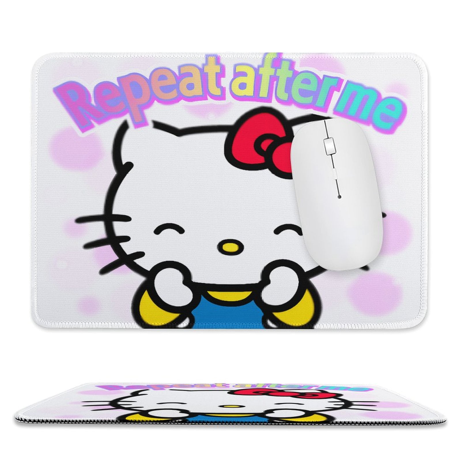 Hello Kitty Y2K Mouse Pad for Women Cute Hello Kitty Y2K Merch Square ...
