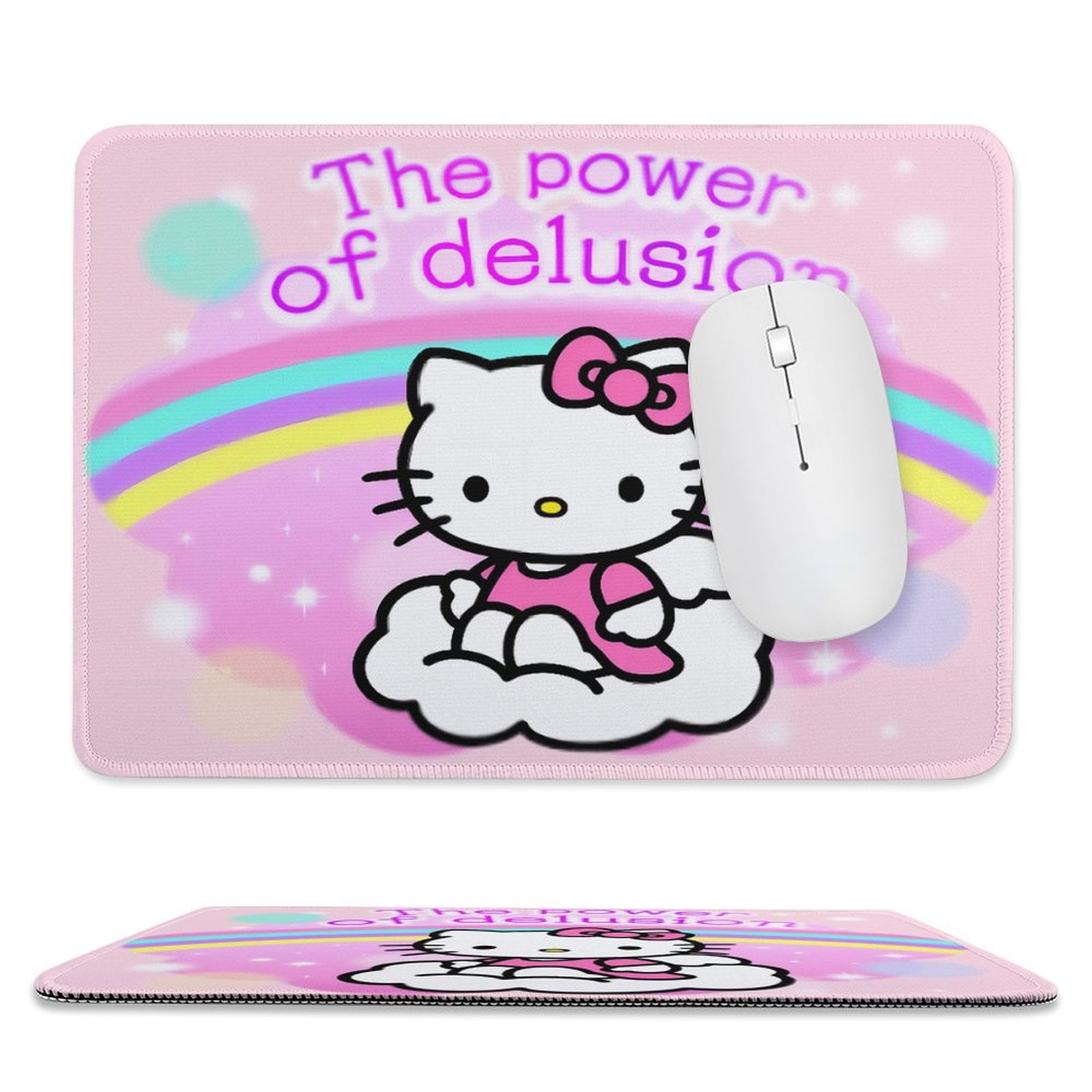 Hello Kitty Y2K Mouse Pad for Women Cute Hello Kitty Y2K Merch Square ...