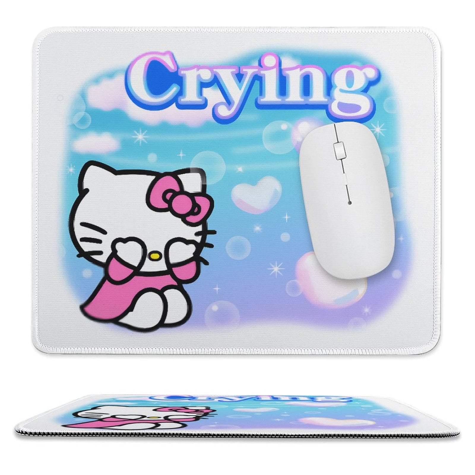 Hello Kitty Y2K Mouse Pad for Women Cute Hello Kitty Y2K Merch Square ...