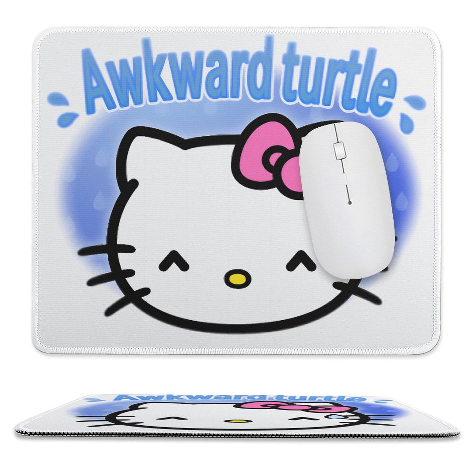 Hello Kitty Y2K Mouse Pad for Women Cute Hello Kitty Y2K Merch Square ...