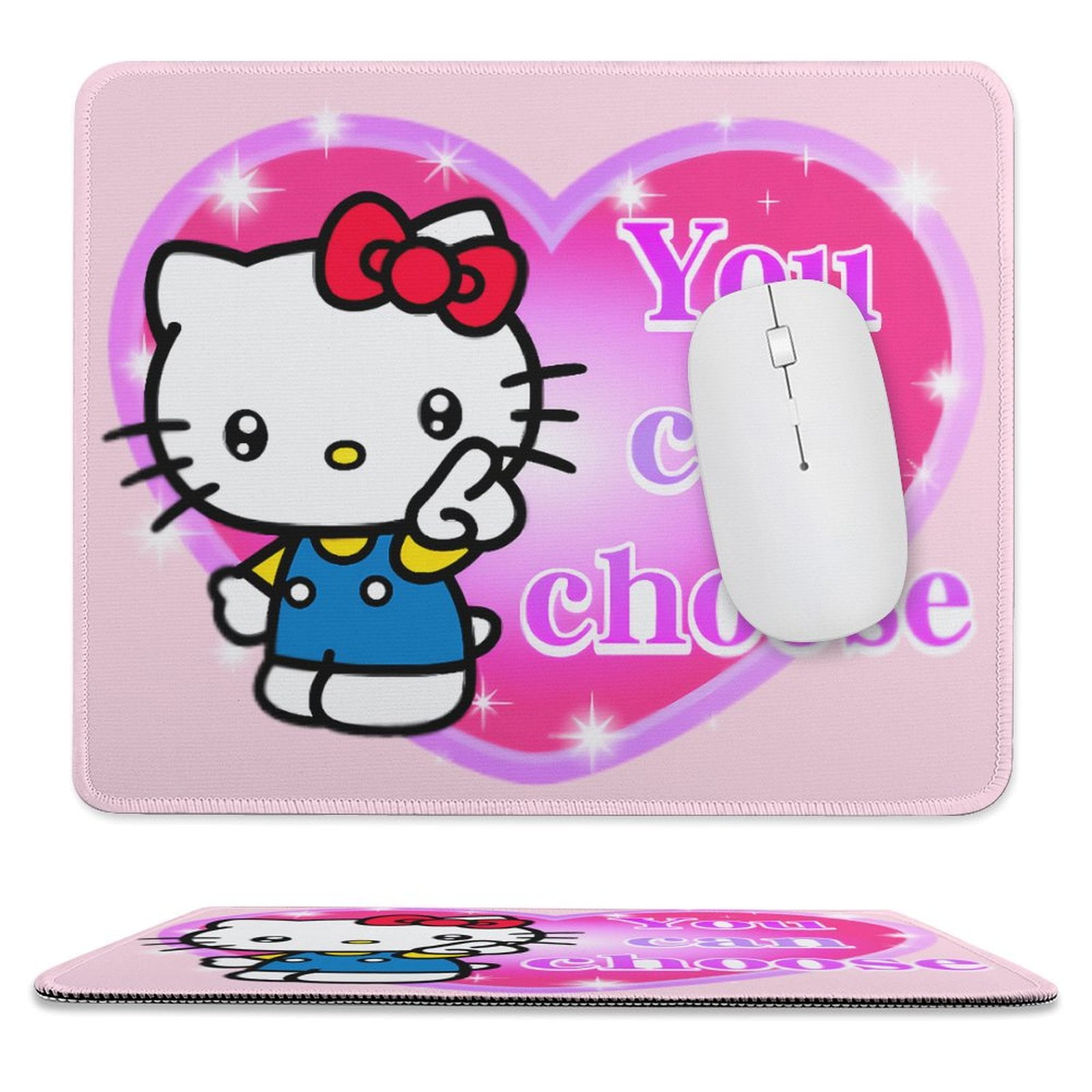 Hello Kitty Y2K Mouse Pad for Women Cute Hello Kitty Y2K Merch Square ...