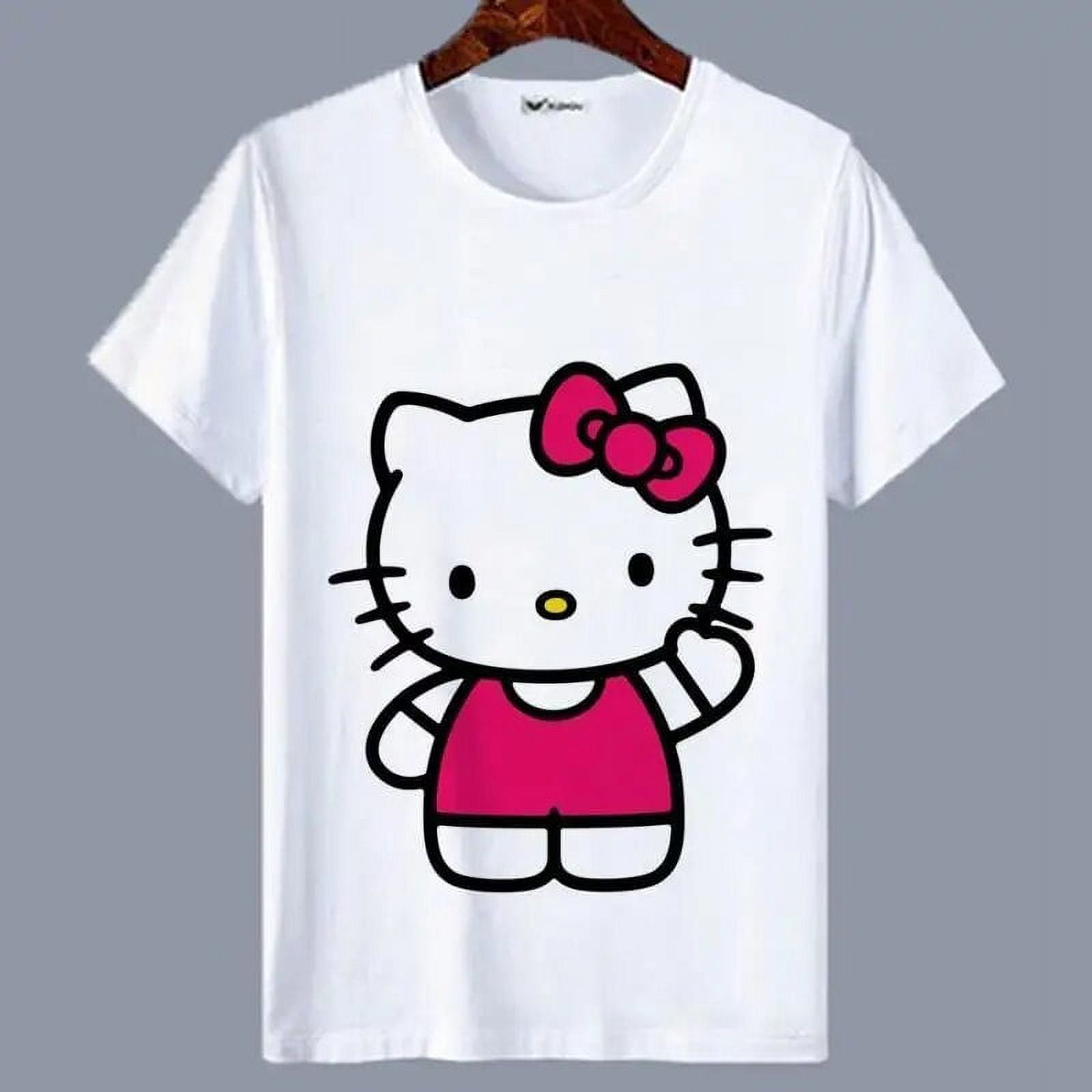 Hello Kitty Y2K Parent-child T-shirts Family Matching TShirt Mother and ...