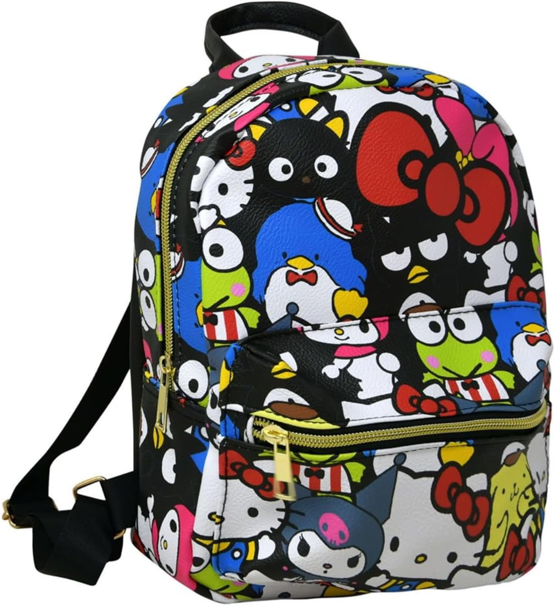 Hello Kitty and Friends 10" Faux Leather Mini Backpack - A Cute and ...