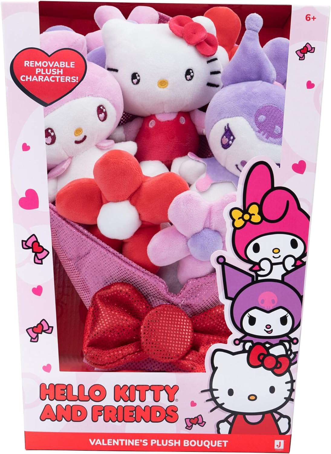 Sanrio 2024 Valentines Day Hello Kitty And Friends Plush Bouquet