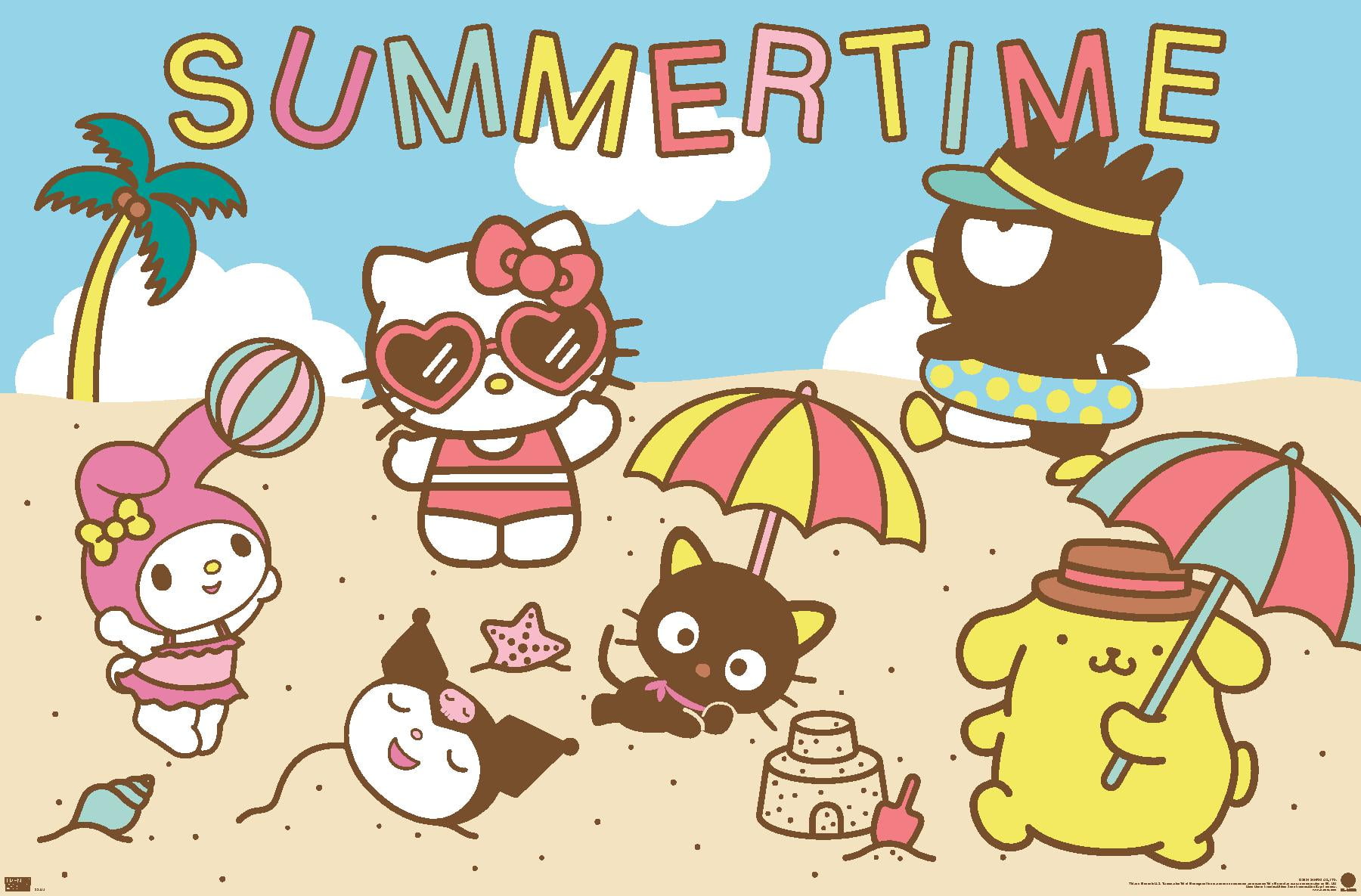 Hello Kitty and Friends: 22 Seize The Moment - Beach Wall Poster, 14. ...