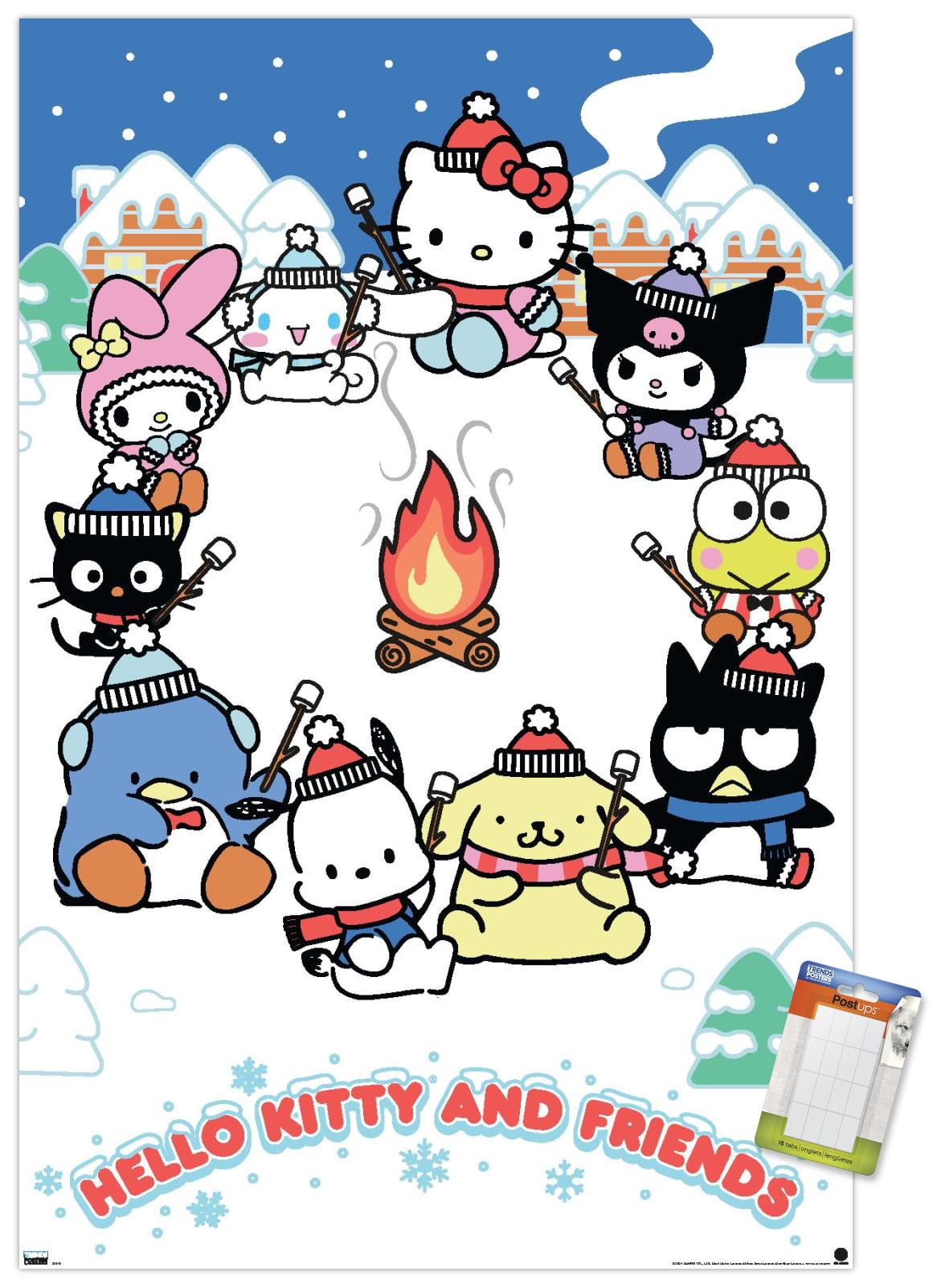 Hello Kitty and Friends: 24 Aspen - Marshmallows Wall Poster, 22.375" x ...