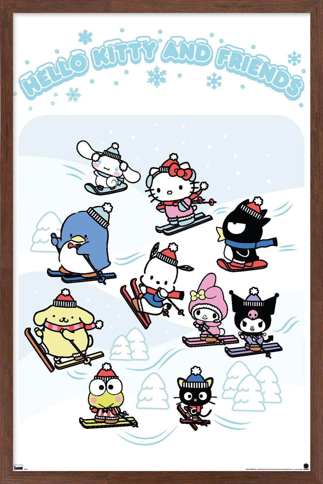 Hello Kitty and Friends: 24 Aspen Skiing Wall Poster, 22.375" x 34 ...