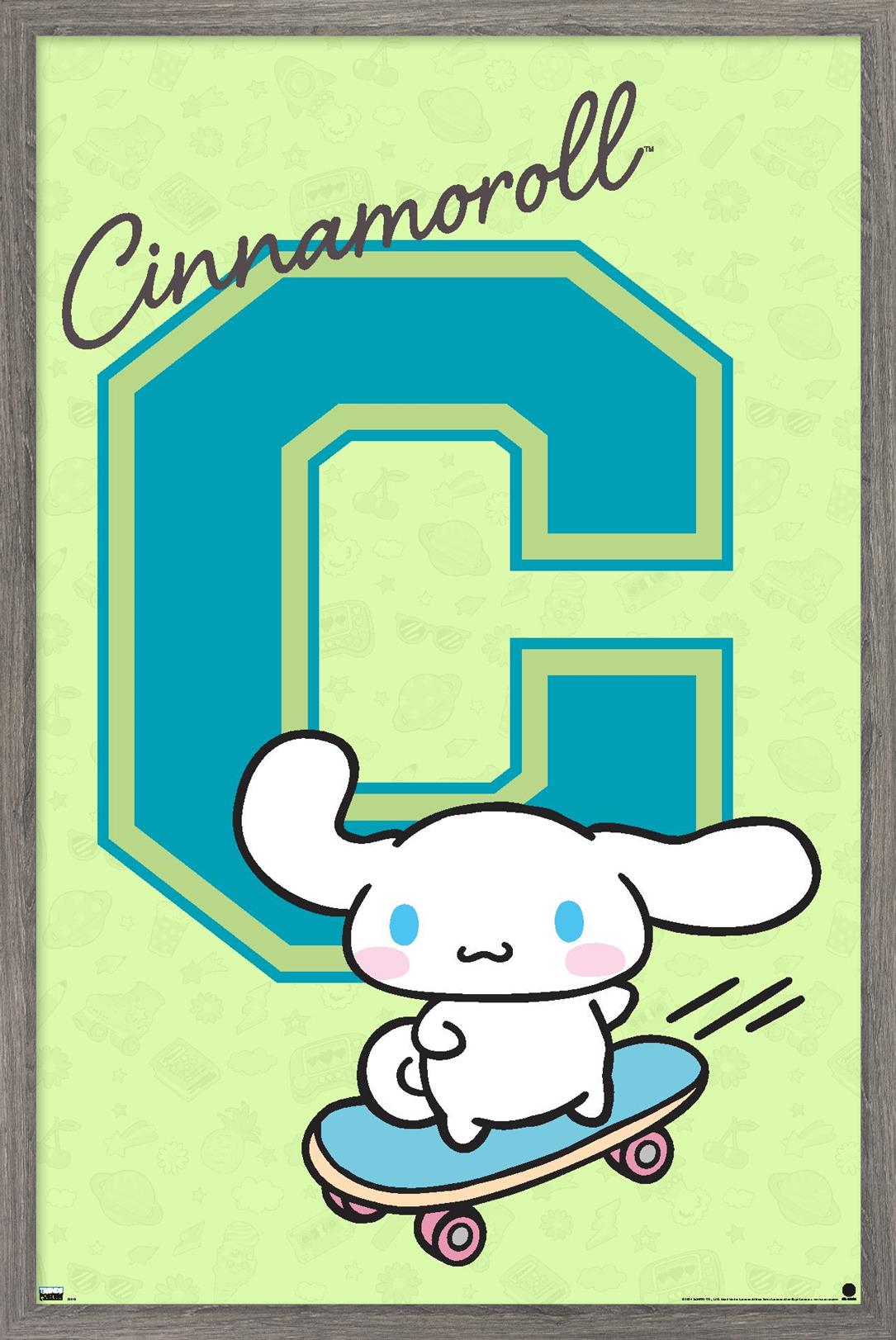Hello Kitty and Friends: 24 College Letter - Cinnamoroll Wall Poster ...