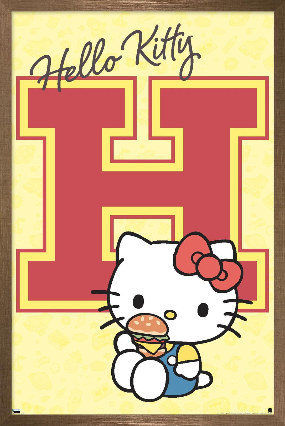 Hello Kitty and Friends: 24 College Letter - Hello Kitty Wall Poster ...