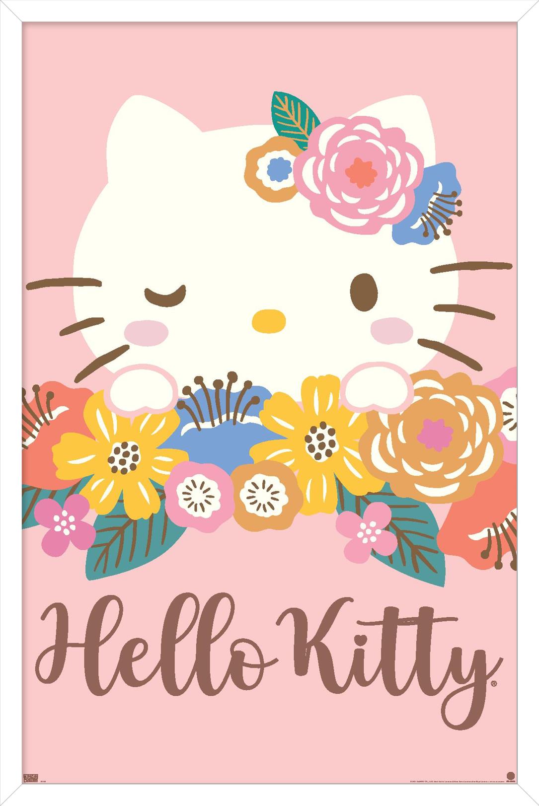 Hello Kitty and Friends: 24 Flowers - Hello Kitty Wall Poster, 22.375 ...