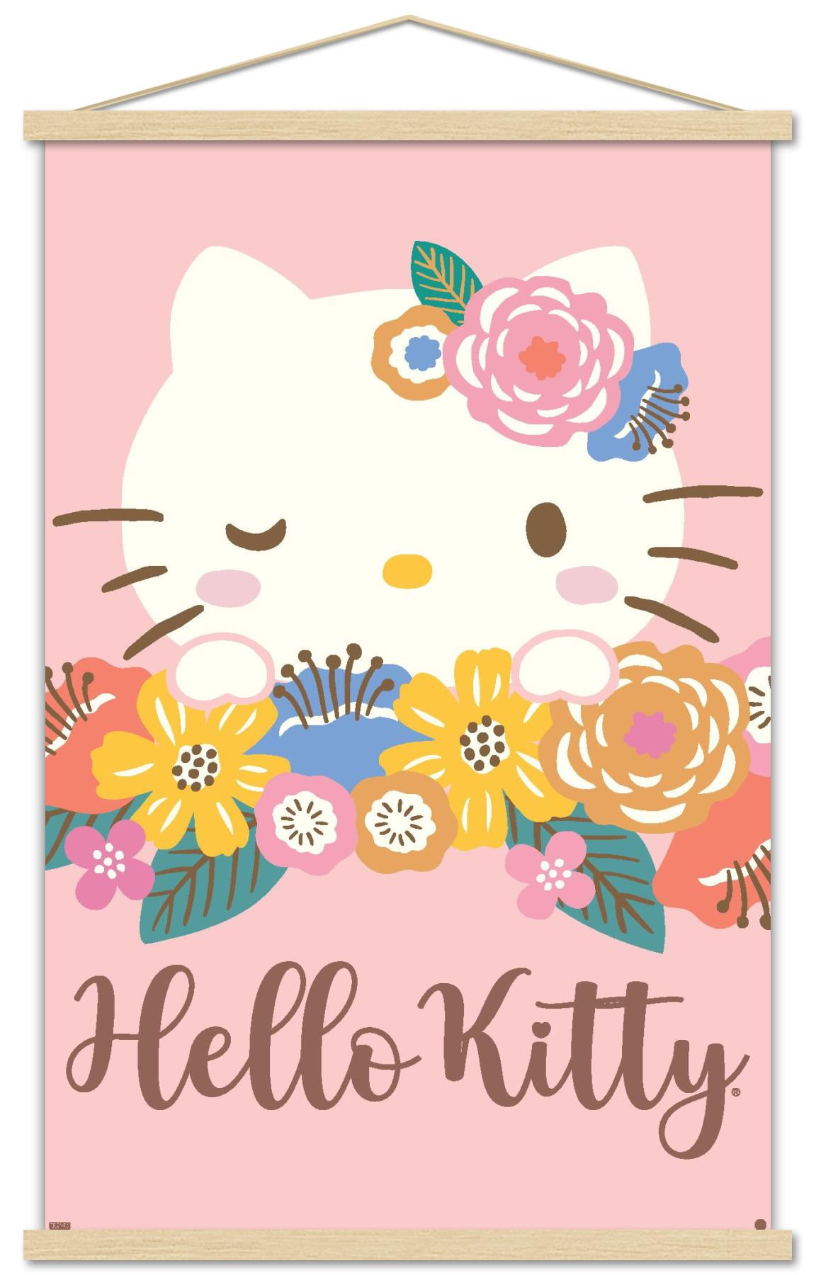 Hello Kitty and Friends: 24 Flowers - Hello Kitty Wall Poster with ...