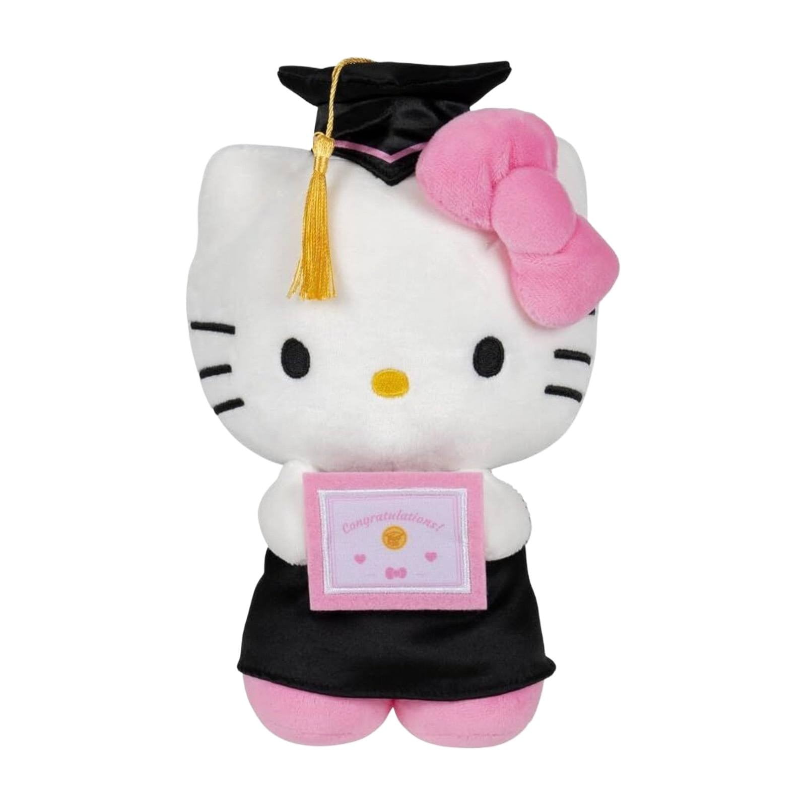 Hello Kitty and Friends, 8-Inch Graduation Hello Kitty Plush ...