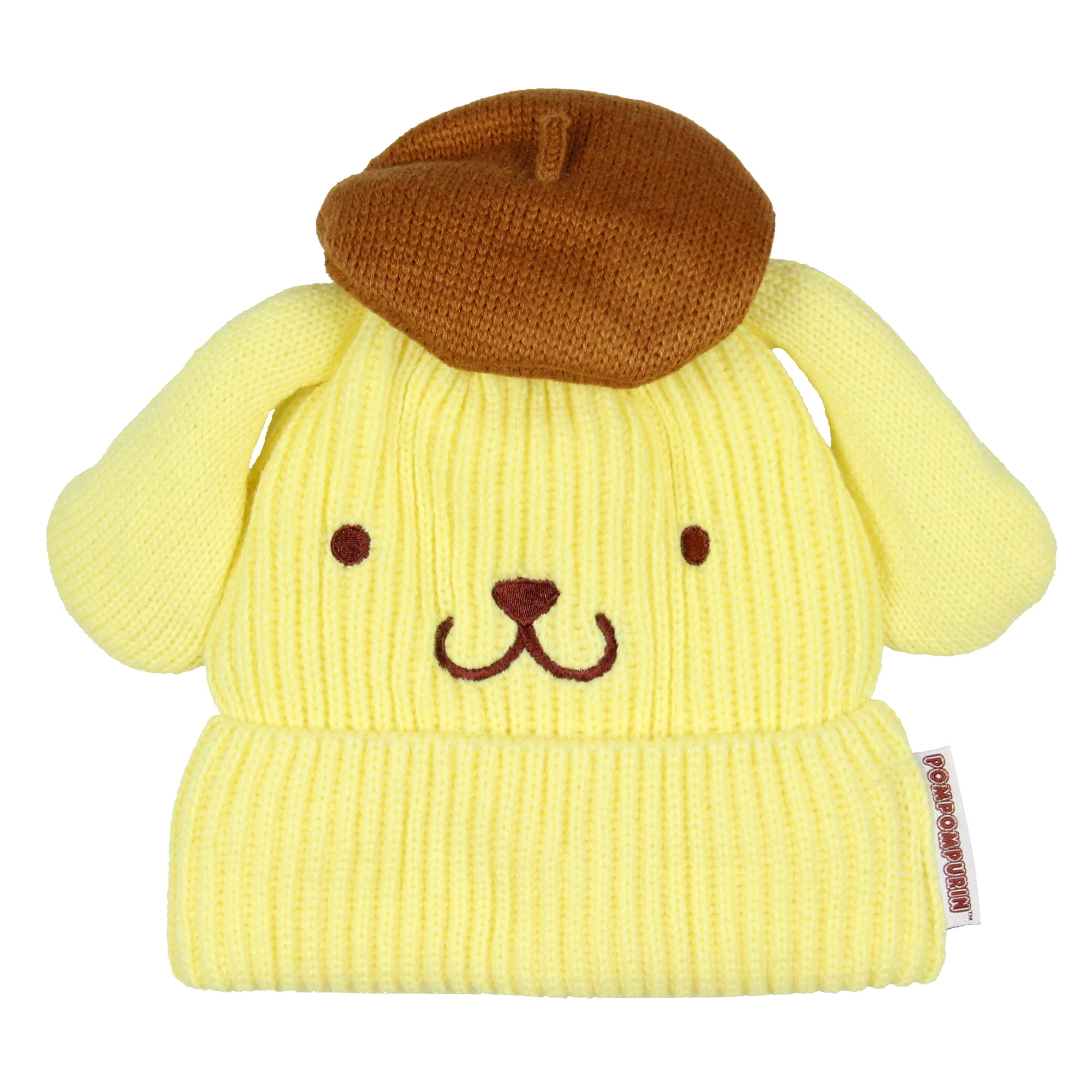 Hello Kitty and Friends Adult Pompompurin Embroidered Character Knit ...