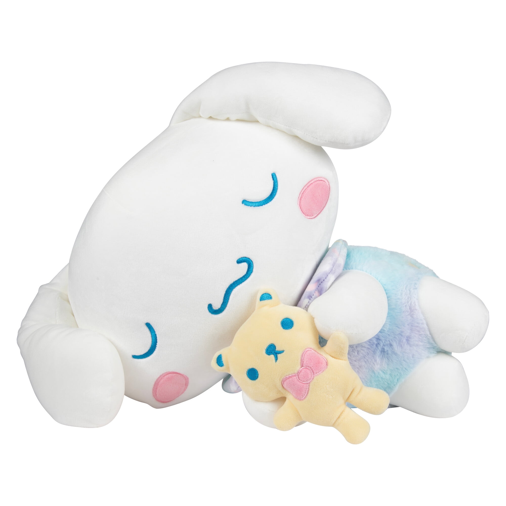 Hello Kitty and Friends, Cinnamoroll 18-inch Sleeping Plush with Bear ...