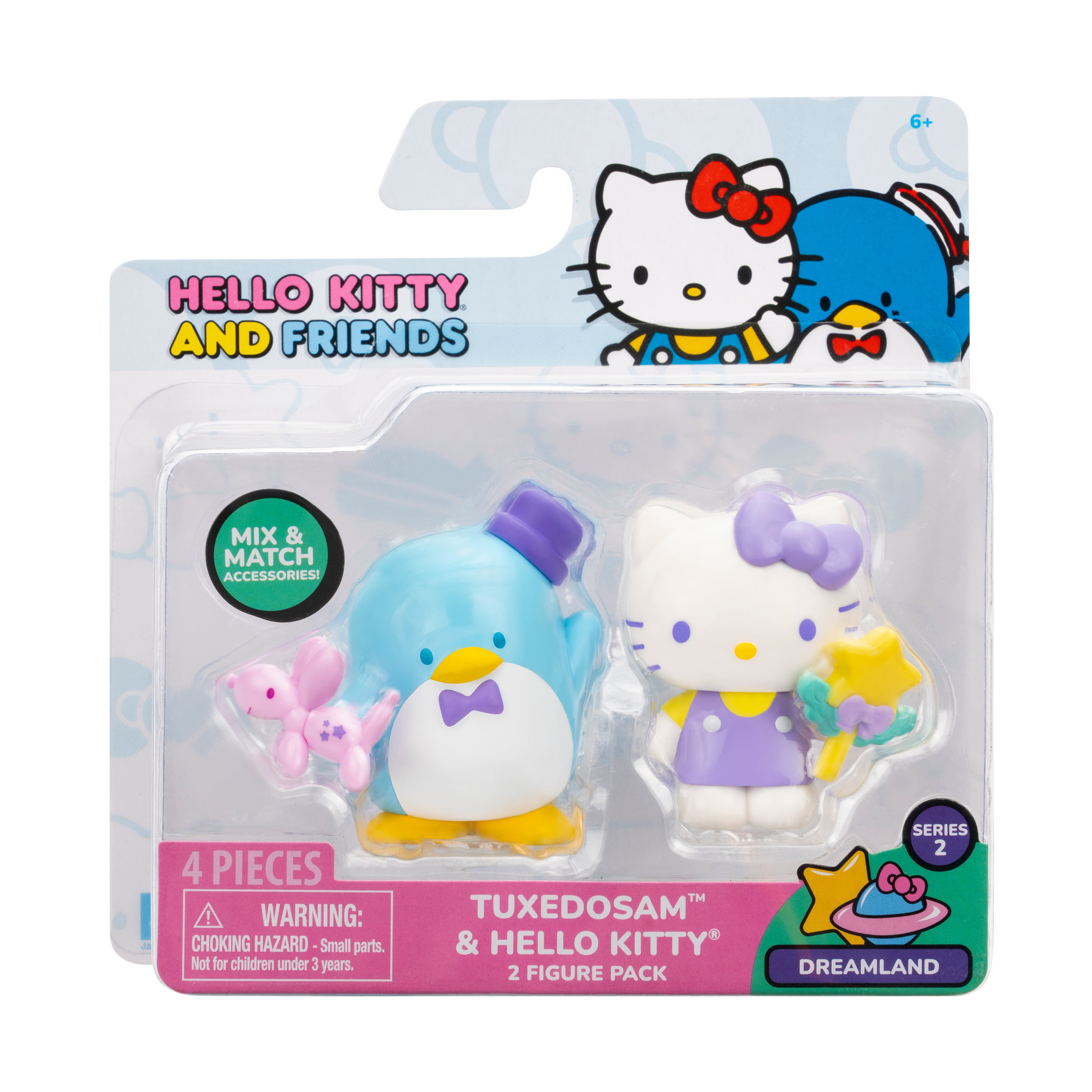 Hello Kitty And Friends Hello Kitty & Tuxedosam Dreamland Vinyl Figures ...