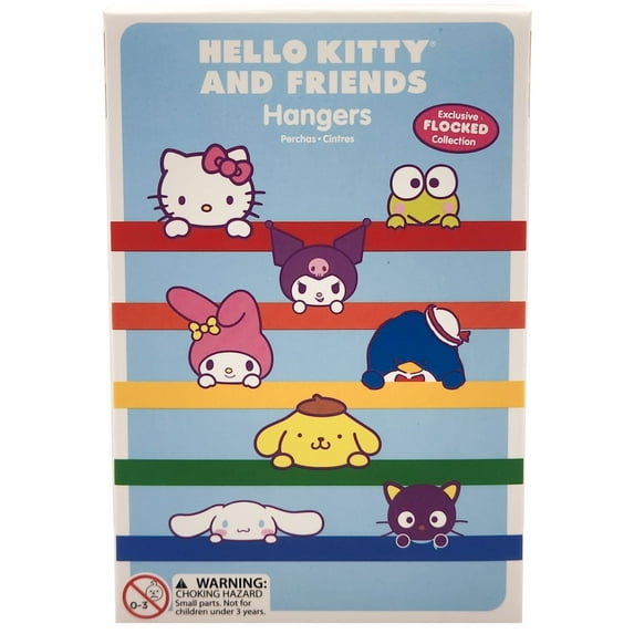 Hello Kitty and Friends Exclusive Flocked Hangers - Walmart.com