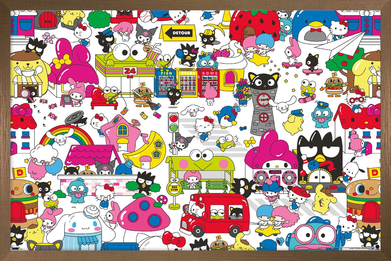 Hello Kitty and Friends: Hello - Group Wall Poster, 22.375" x 34 ...