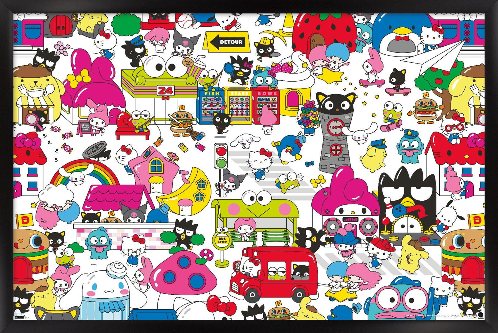 Hello Kitty and Friends: Hello - Group Wall Poster, 22.375" x 34 ...