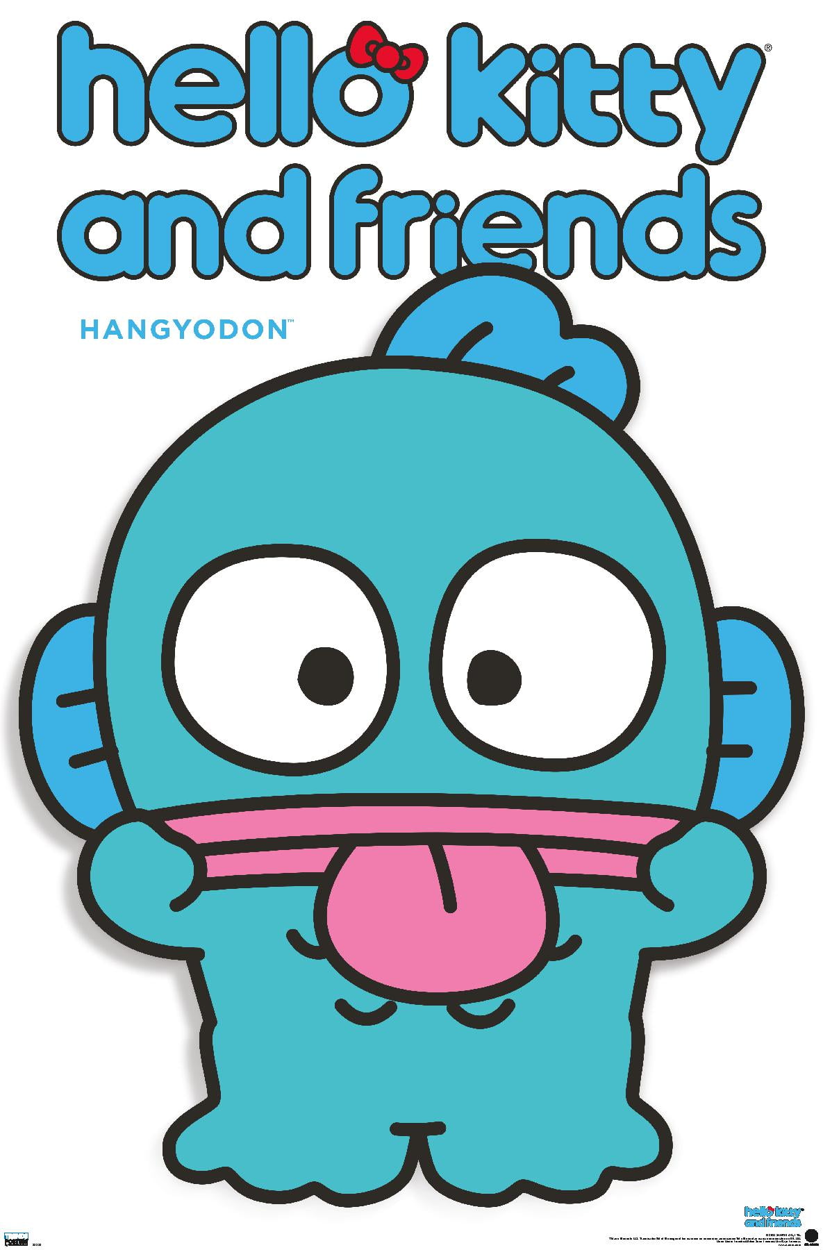 Hello Kitty and Friends: Hello - Hangyodon Feature Series Wall Poster ...