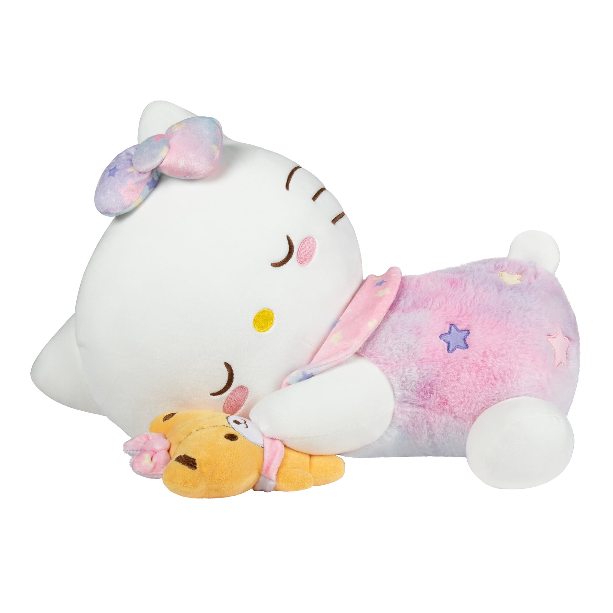 Hello Kitty and Friends, Hello Kitty 18-inch Sleeping Plush with Bestie Accessory - Walmart.com