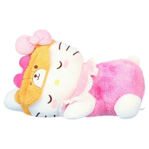 Hello Kitty and Friends - Hello Kitty 18-inch Sleeping Plush - Walmart ...