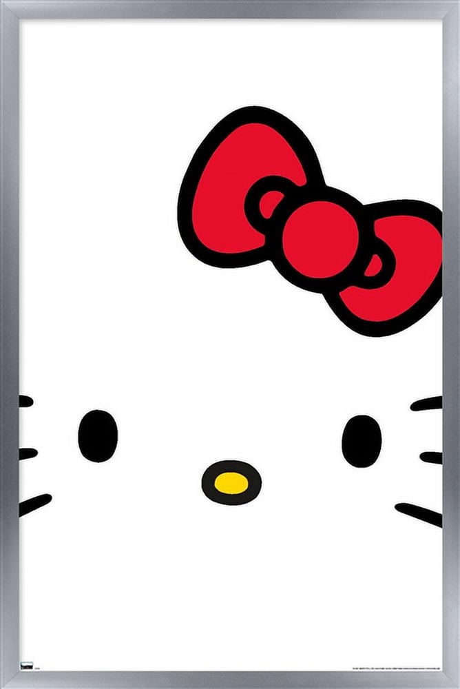 Hello Kitty and Friends - Hello Kitty Close-Up Wall Poster, 14.725" x ...