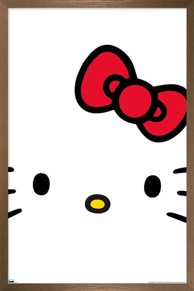 Hello Kitty and Friends - Hello Kitty Close-Up Wall Poster, 14.725" x ...