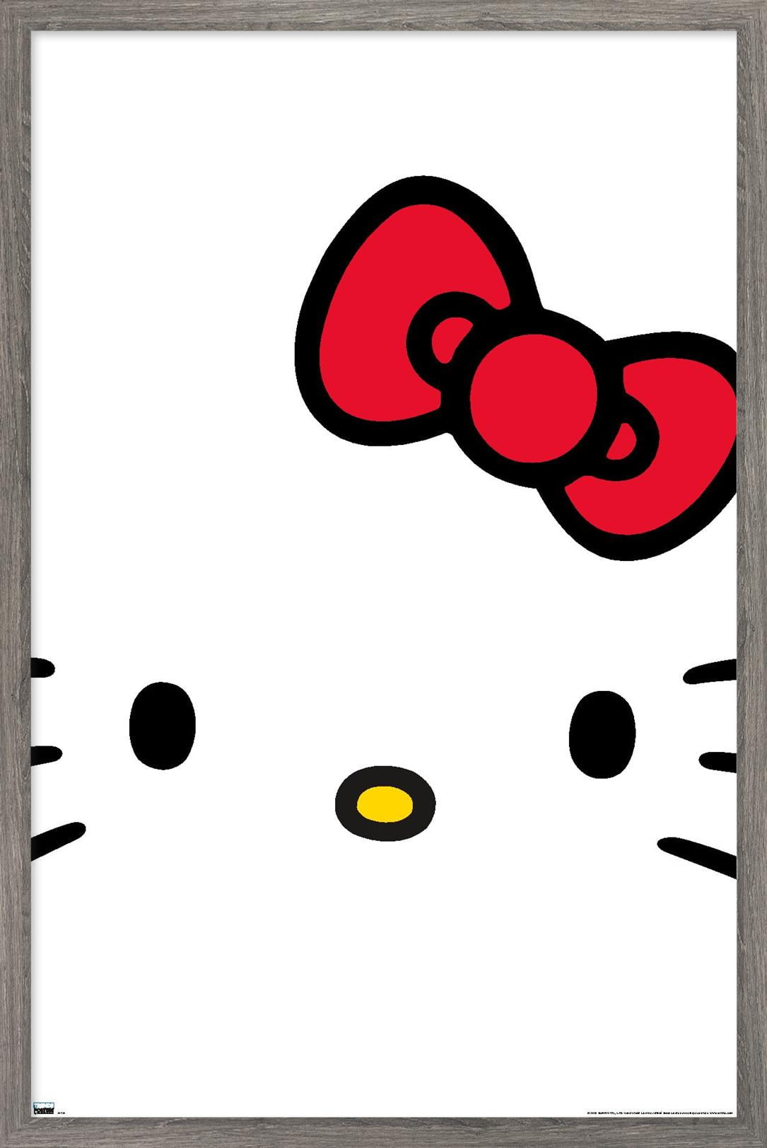 Hello Kitty and Friends - Hello Kitty Close-Up Wall Poster, 22.375" x ...