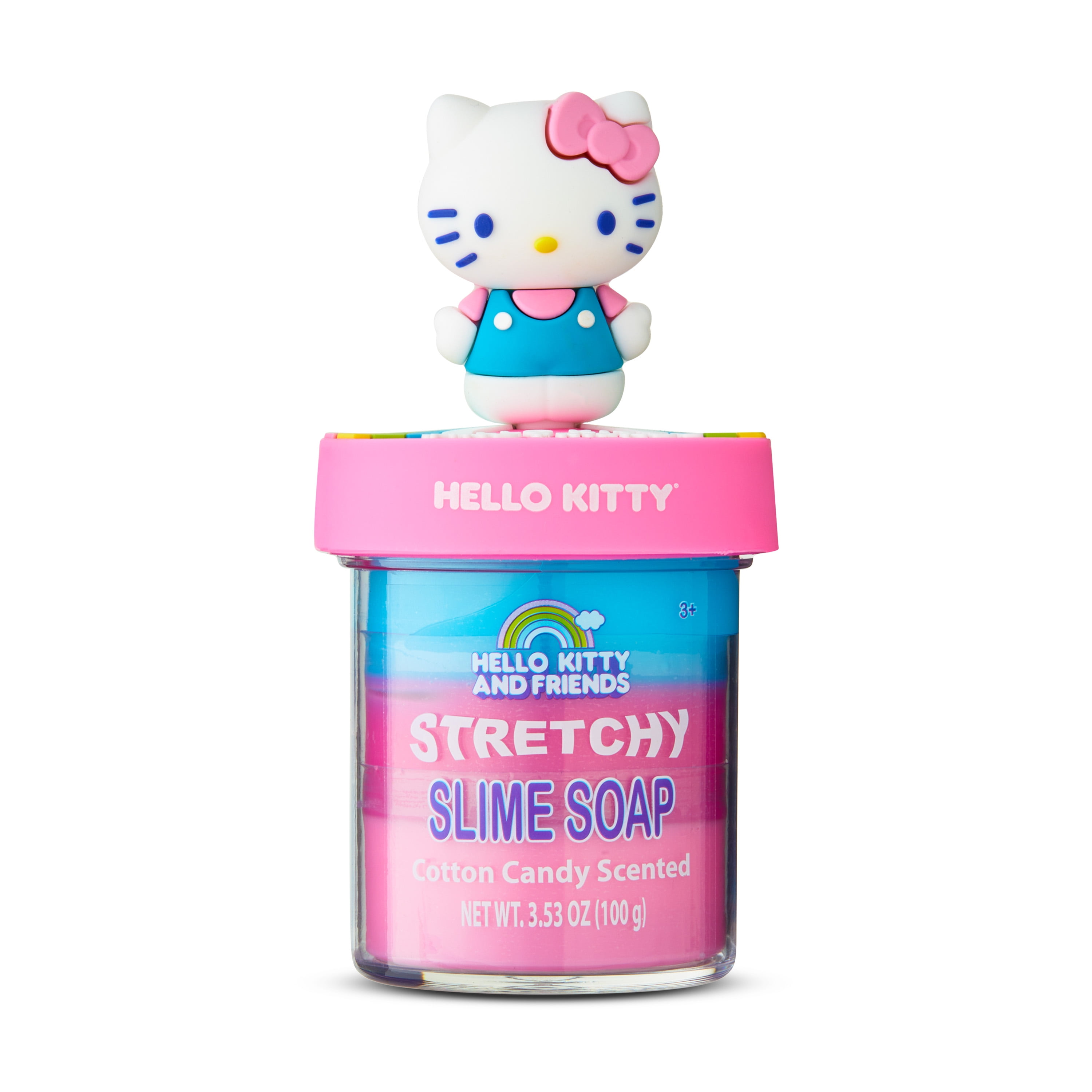 Hello Kitty and Friends Hello Kitty Stretchy Slime Soap, Cotton Candy ...