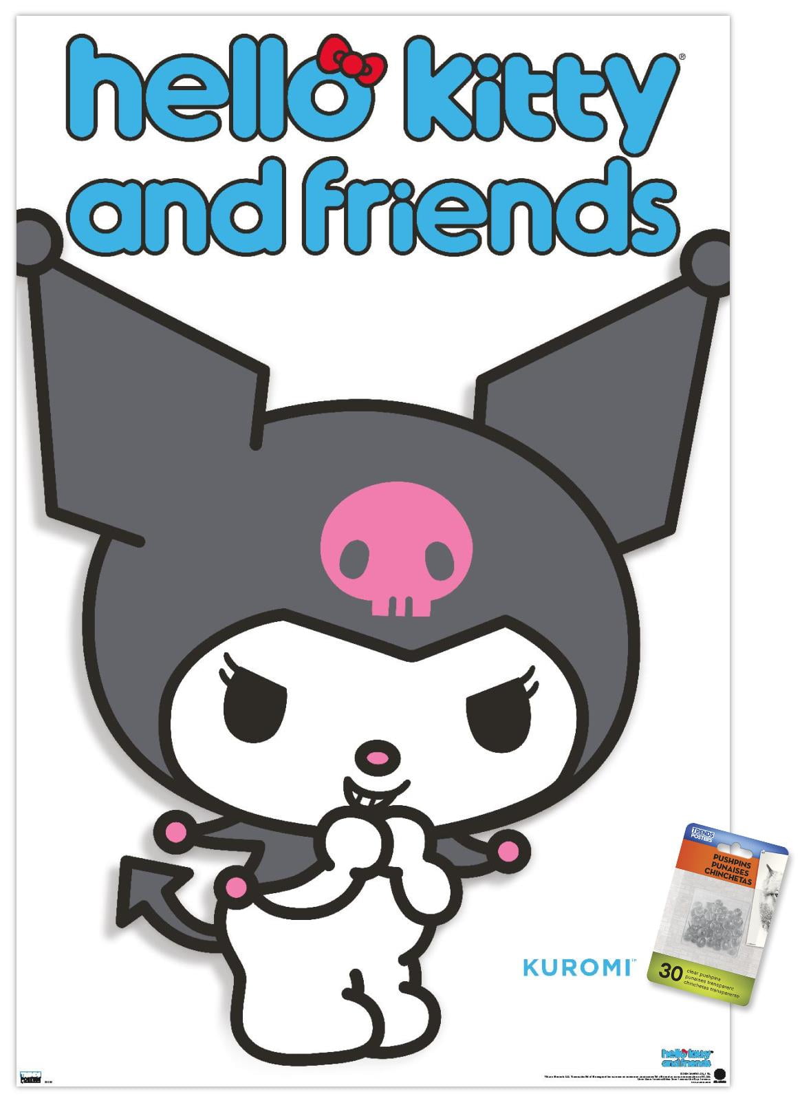 Hello Kitty and Friends: Hello - Kuromi Feature Series Wall Poster with ...