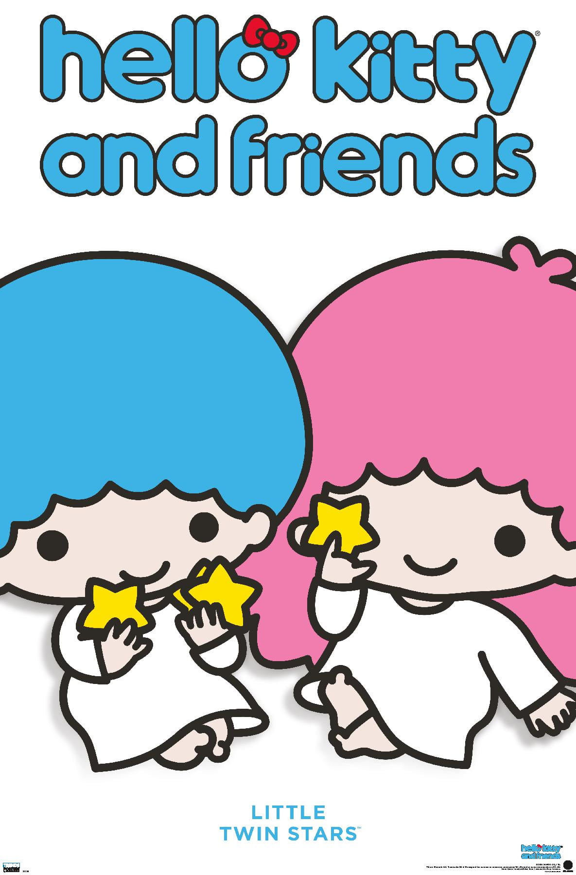 Hello Kitty and Friends: Hello - Little Twin Stars Feature Series Wall ...
