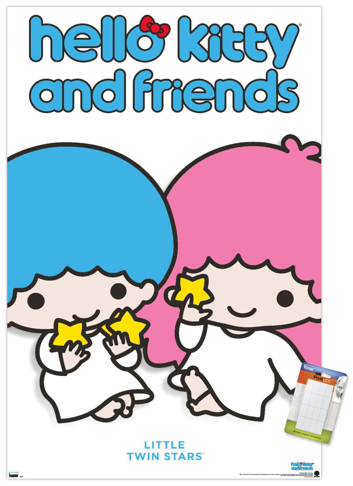Hello Kitty and Friends: Hello - Little Twin Stars Feature Series Wall ...
