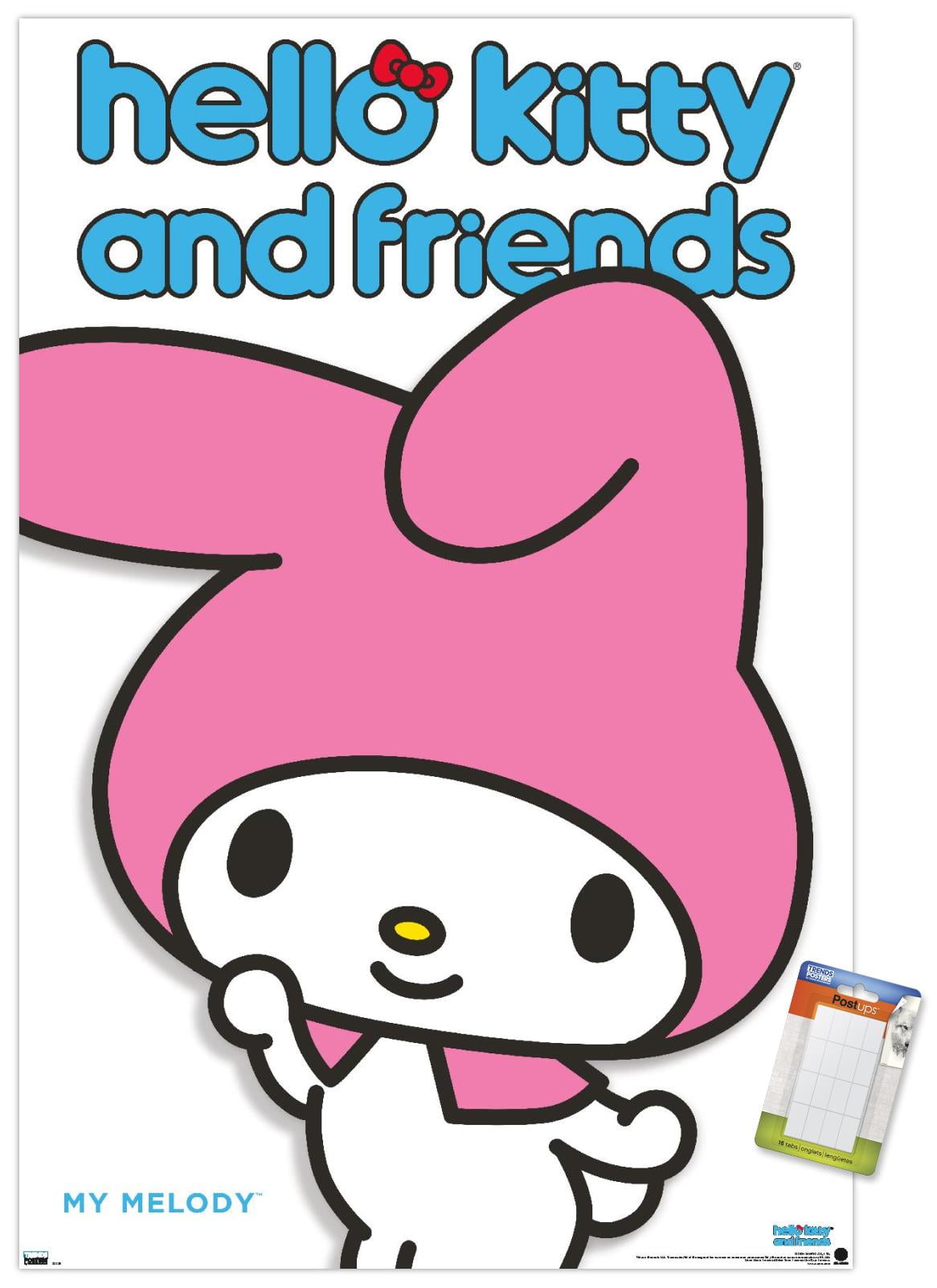 Hello Kitty and Friends: Hello - My Melody Feature Series Wall Poster ...