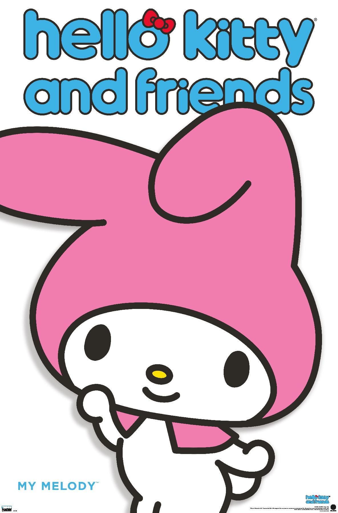 Hello Kitty and Friends: Hello - My Melody Feature Series Wall Poster ...
