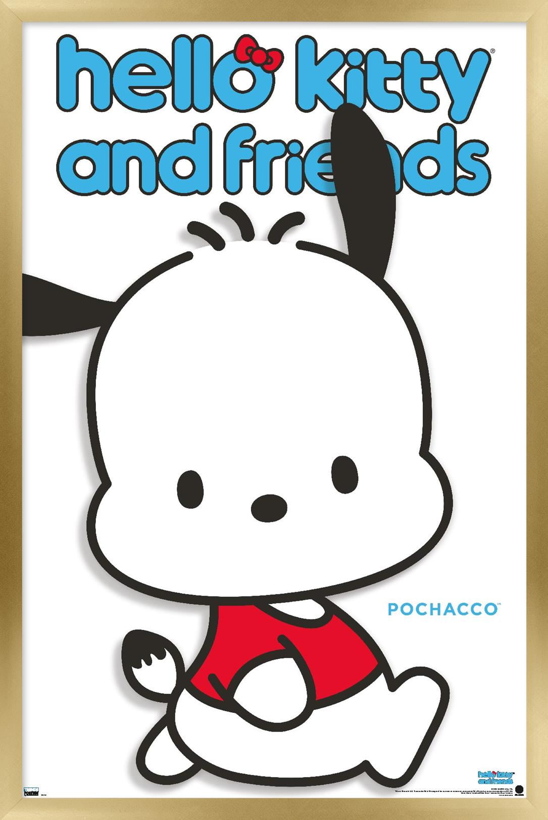 Hello Kitty and Friends: Hello - Pochacco Feature Series Wall Poster ...
