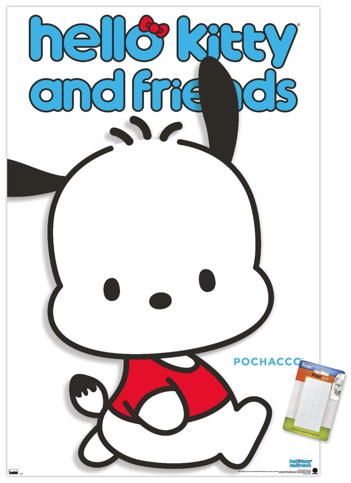 Hello Kitty and Friends: Hello - Pochacco Feature Series Wall Poster ...